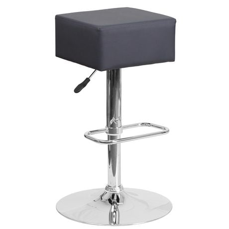 Click here for Flash Furniture Contemporary Gray Vinyl Adjustable... prices