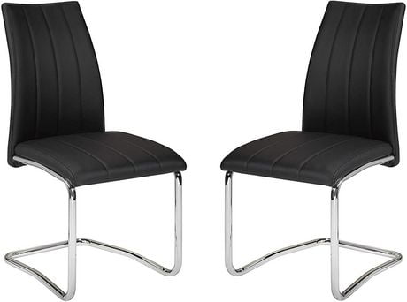 Click here for K-Living Napa Dining Chairs- Black (Set Of 2) Blac... prices