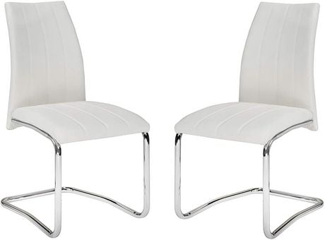 Click here for K-Living Napa Dining Chairs In White (Set Of 2) Wh... prices