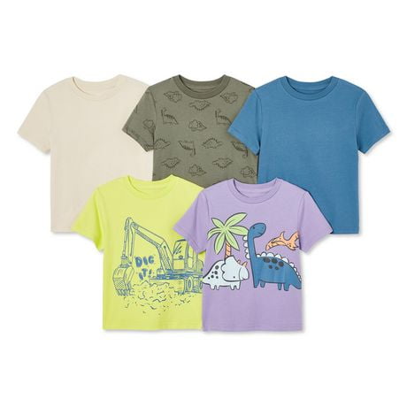 George Toddler Boys' Tee 5-Pack - Walmart.ca