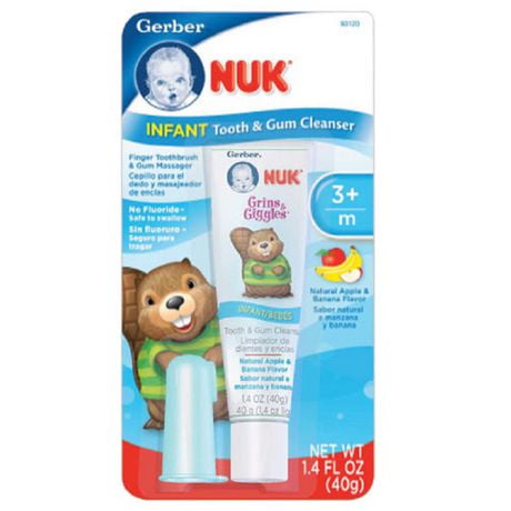 Nuk® Gerber Infant Tooth & Gum Cleanser, 1.4 Oz | Walmart Canada