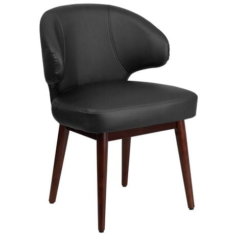 Click here for Flash Furniture Comfort Back Series Black Leather... prices