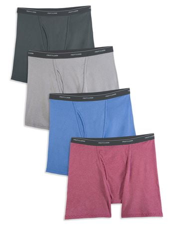 Click here for Fruit Of The Loom Mens 4Pk Short Leg Boxer Brief A... prices