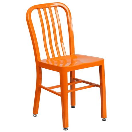 Click here for Flash Furniture Green Metal Indoor-Outdoor Chair O... prices