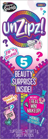 UnZipz! Surprise Beauty Reveal | Walmart Canada