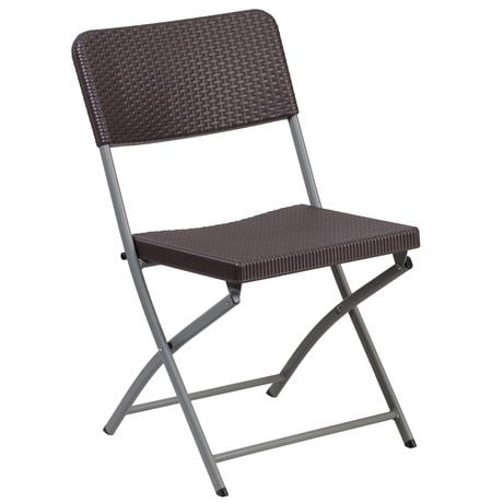 Click here for Flash Furniture Hercules Series Brown Rattan Plast... prices