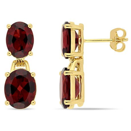 Click here for Tangelo 10-1/5 Carat T. G.W. Oval Garnet Yellow Rh... prices