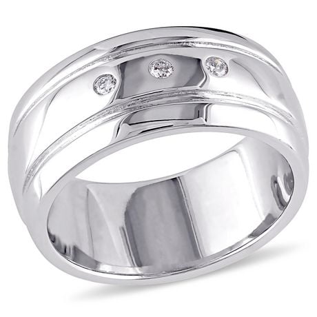 Click here for Miabella Diamond-Accent Sterling Silver Three-Ston... prices