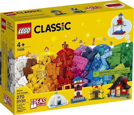 LEGO Classic Bricks and Houses 11008 Kids’ Toy Building Kit Starter Set ...