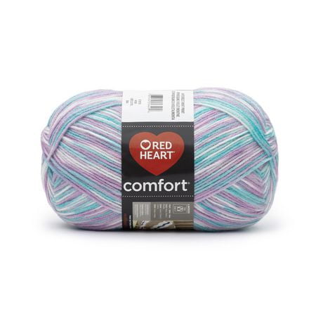 Click here for Red Heart Comfort Print (340 G/12 Oz) White/Violet... prices