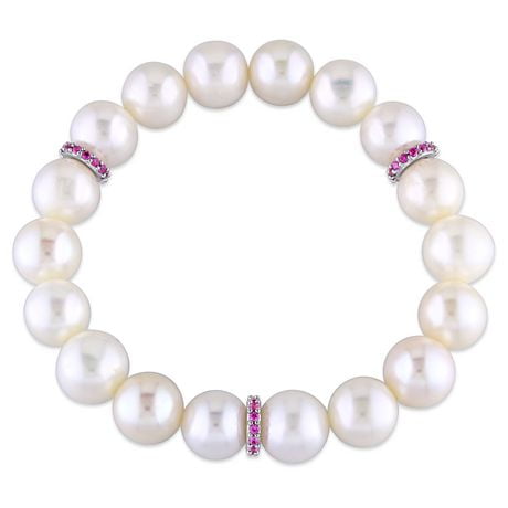 Tangelo 9-9.5mm Cultured Freshwater Pearl And 1/2 Carat T.G.W. Created ...