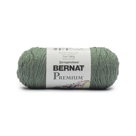 Bernat® Premium™ Yarn, Acrylic #4 Medium, 7oz/198g, 360 Yards, Acrylic ...