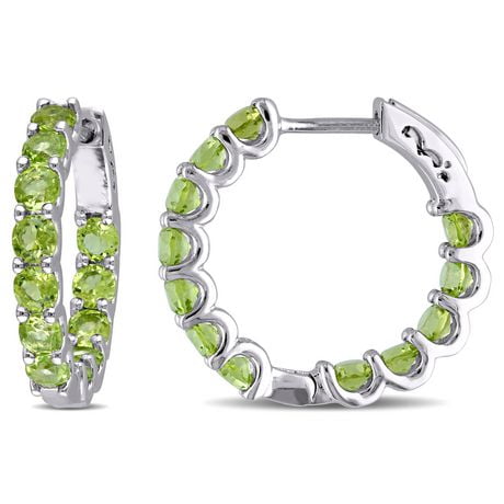 Click here for Tangelo 3-4/5 Carat T. G.W. Peridot Sterling Silve... prices