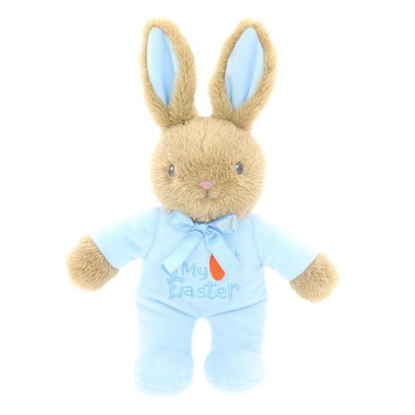 Way To Celebrate Easter My 1st Easter Bunny Plush Toy, Blue | Walmart ...