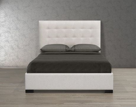 Click here for Brassex Inc King Platform Bed  Beige Beige King prices