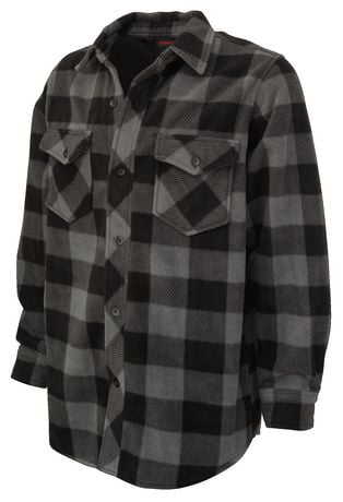 TOUGH DUCK Men's Buffalo Check Fleece Shirt - Walmart.ca