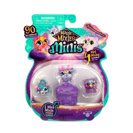 MAGIC MIXIES MINIS SHIMMERVERSE SERIES, 4 MINI MIXIES INCLUDED, 90 to ...