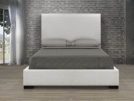 Click here for Brassex Inc King Platform Bed  Beige Beige King prices