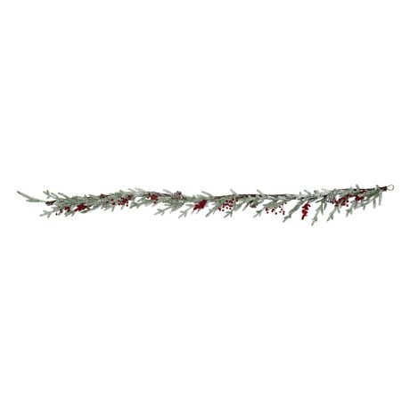 Holiday Time 8' Frosted Garland - Walmart.ca