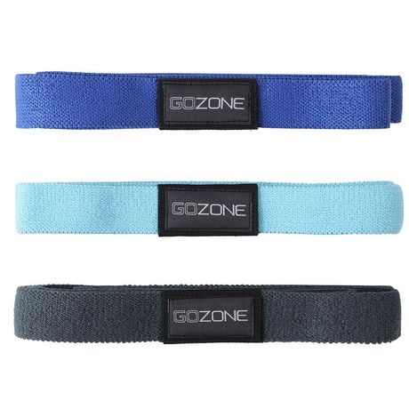 GoZone 3 Pack Power Bands, Blue Combo | Walmart Canada