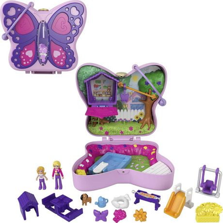 Click here for Mattel Polly Pocket Big Pocket Butterfly Backyard... prices