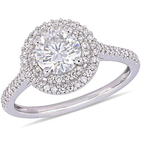 Click here for Miabella 1 Carat T. G.W. Moissanite And 1/3 Carat... prices