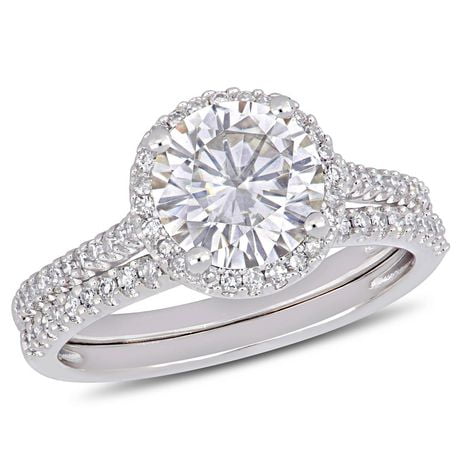 Click here for Miabella 2 Carat T. G.W. Moissanite And 1/3 Carat... prices