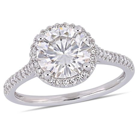 Click here for Miabella 2 Carat T. G.W. Moissanite And 1/4 Carat... prices