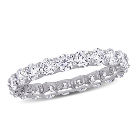 Click here for Miabella Lab-Grown Diamond 14K White Gold Annivers... prices