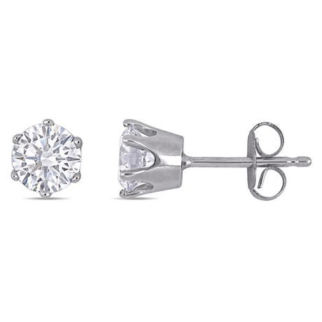 Click here for Miabella 7/8 Carat T. W. Lab-Grown Diamond 14K Whi... prices