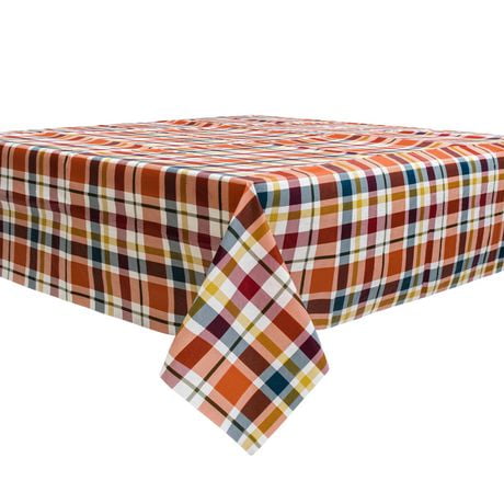 Harvest PEVA Tablecloth 52x70-Plaid - Walmart.ca