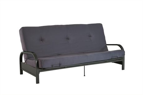 Click here for Dhp Metal Arm Futon Frame With 6 Mattress Black /... prices