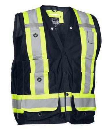 Click here for Forcefield Mens Surveyors Safety Vest Navy 3Xl prices