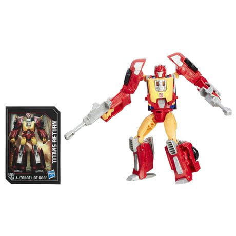 Transformers Generations Titans Return Autobot Hot Rod And Firedrive ...