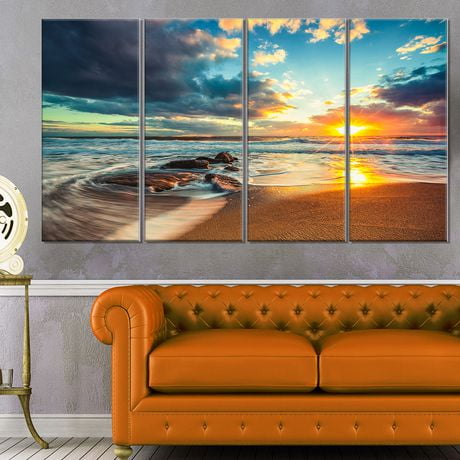 Click here for Design Art Beautiful Cloudscape Over The Sea Moder... prices