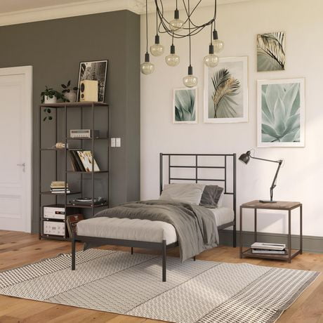 Click here for Queer Eye Jensen Metal Bed Black Twin prices