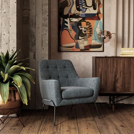 Click here for Queer Eye Brayden Accent Chair Grey # prices