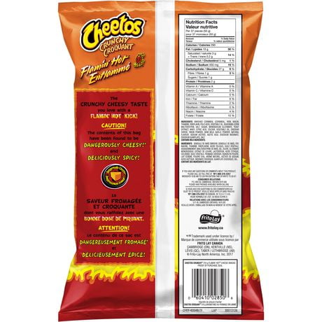 Cheetos Flamin' Hot Crunchy Cheese Flavoured Snacks | Walmart Canada