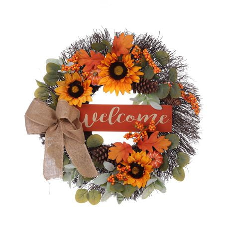BILINGUAL WELCOME WREATH - Walmart.ca