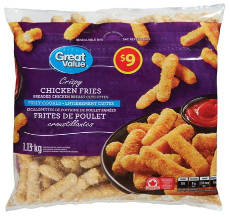 Great Value Crispy Chicken Fries | Walmart Canada