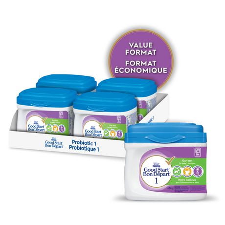 NESTLÉ® Good START® 1 Probiotic with DHA Baby Formula - Value Pack ...