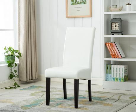 Click here for Topline Home Furnishings Parson White Side Chair W... prices
