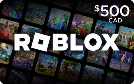 Roblox $500 Digital Gift Card [Includes Free Virtual Item] - Walmart.ca
