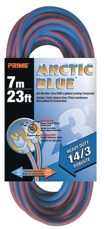 Prime Wire & Cable Arctic Blue Extension Cord | Walmart Canada