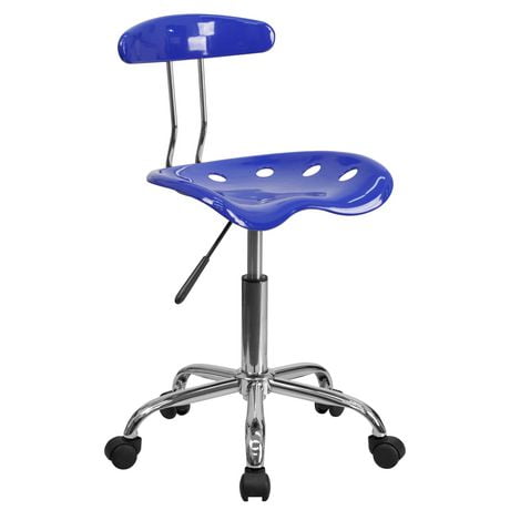 Click here for Flash Furniture Vibrant Nautical Blue And Chrome S... prices