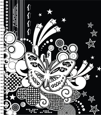 "Doodle Notebook, 10-1/2 x 8, 140 Pages at Walmart.ca " | Walmart Canada