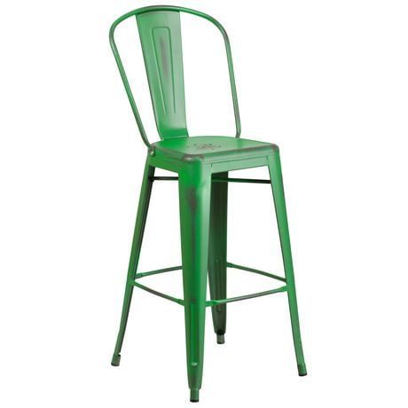 Click here for Flash Furniture 30 High Distressed Copper Metal In... prices