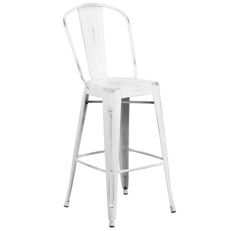 Click here for Flash Furniture 30 High Distressed Copper Metal In... prices