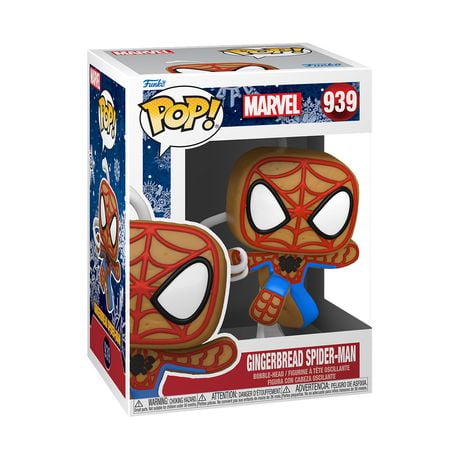 Funko POP Marvel: Gingerbread Spider-Man Vinyl Figure - Walmart.ca