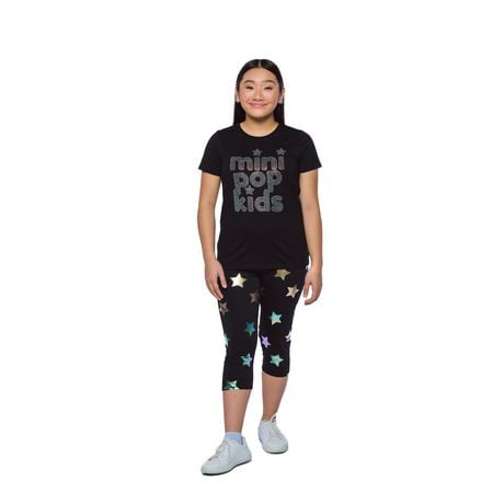 Click here for Girls Mini Pop Kids T-Shirt Black Xs prices